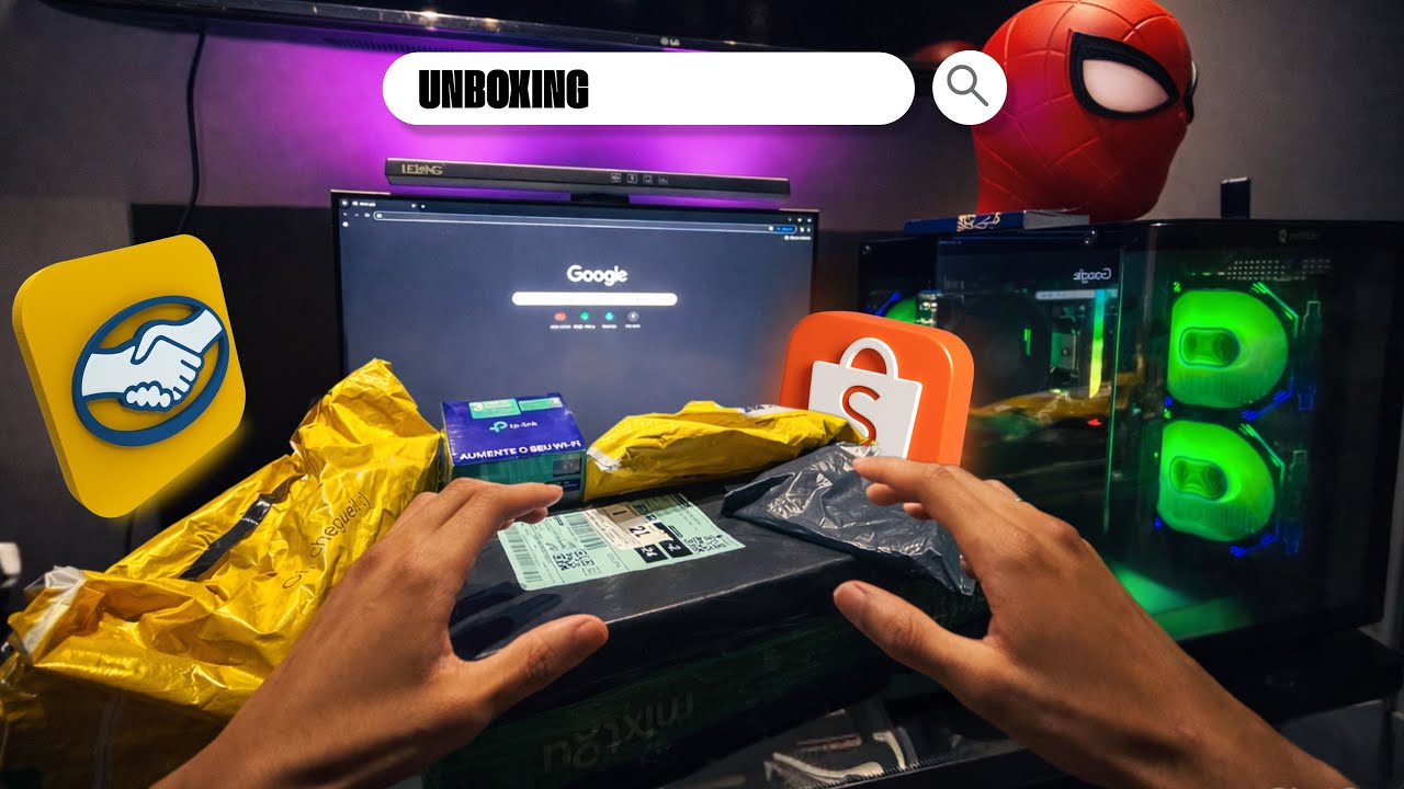 RENOVEI O MEU SETUP! 📦😍 | Unboxing - YouTube
