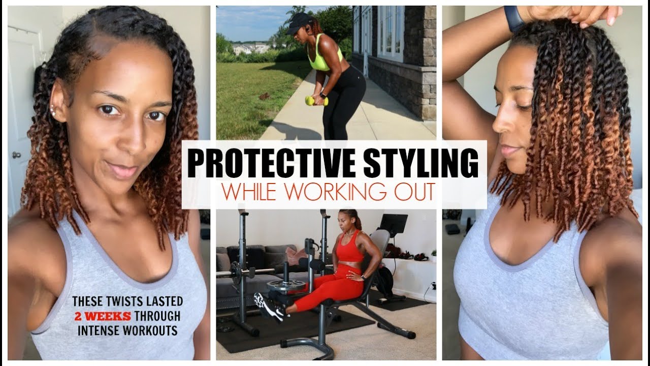 MINI TWISTS | PROTECTIVE STYLING - YouTube