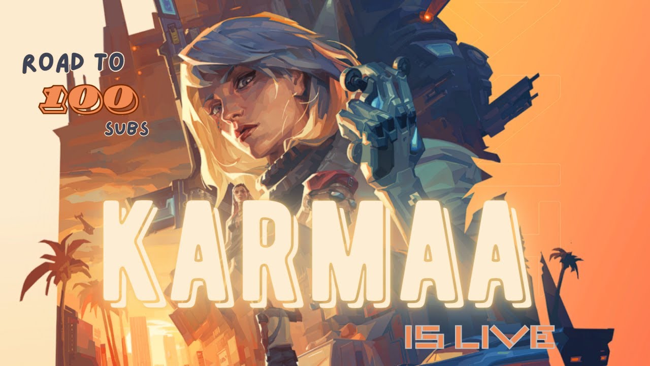 Rank Ki Ghisai Karlo Frands | KarMaa Valorant Live Stream India ...