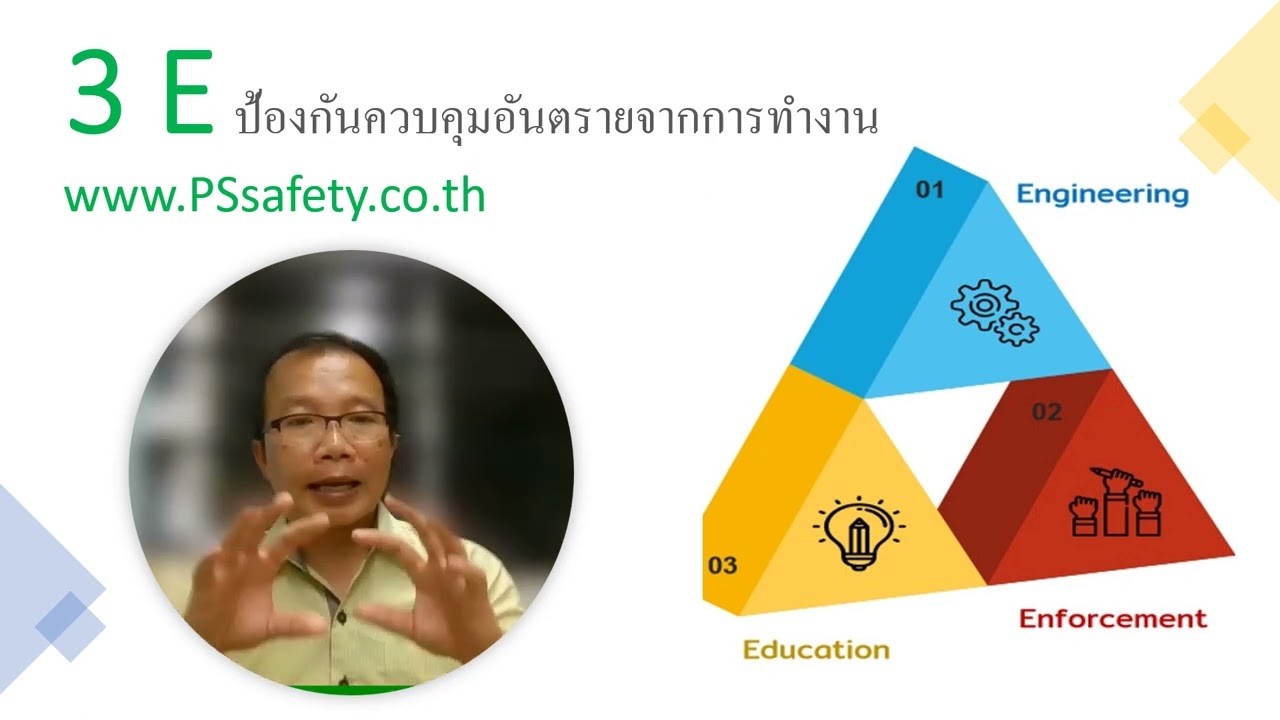 3E ป้องกันควบคุมอันตรายจากการทำงาน - YouTube