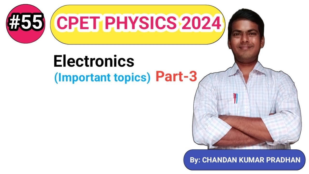 Electronics (Important topics)-3 - YouTube
