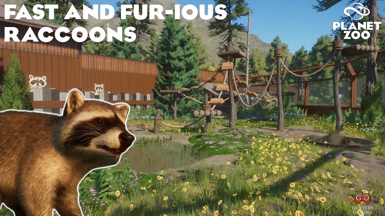 Fast and Fur-ious: Creating a Raccoon Habitat | Ottawa Zoo | Planet Zoo ...