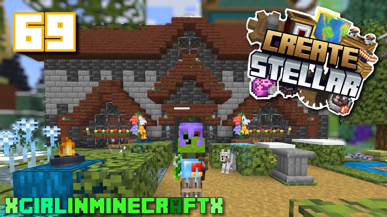 Minecraft Modded | Create Stellar - Part 69: Home Tour & Goodbyes ...