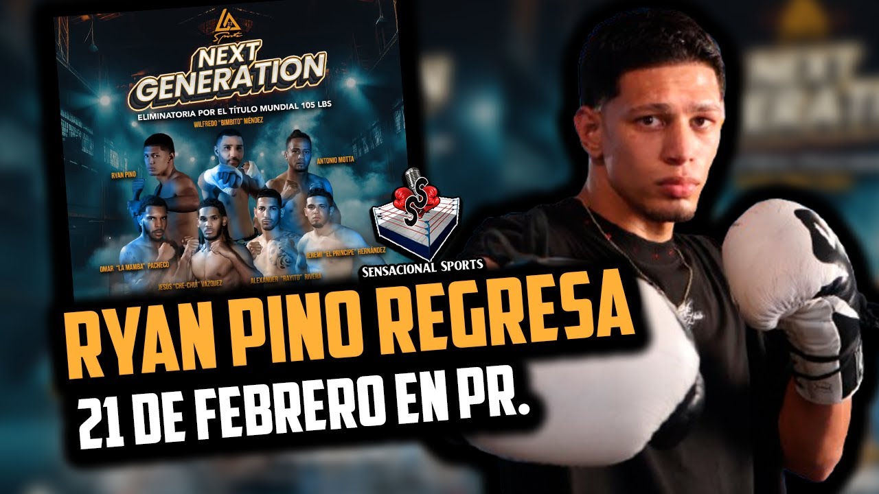 Ryan Pino: ''El 21 de febrero voy a retomar lo que dejé'' - YouTube