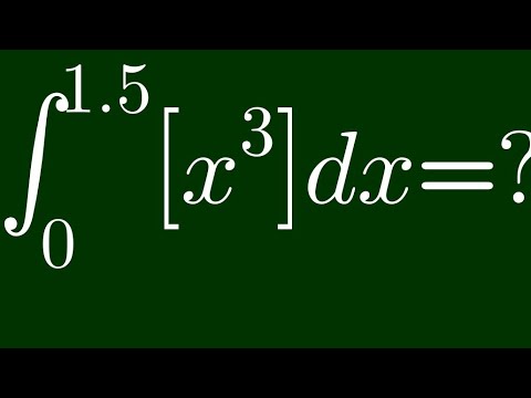 Definite Integral | Integrate box function of x^3 0 to 1.5 - YouTube
