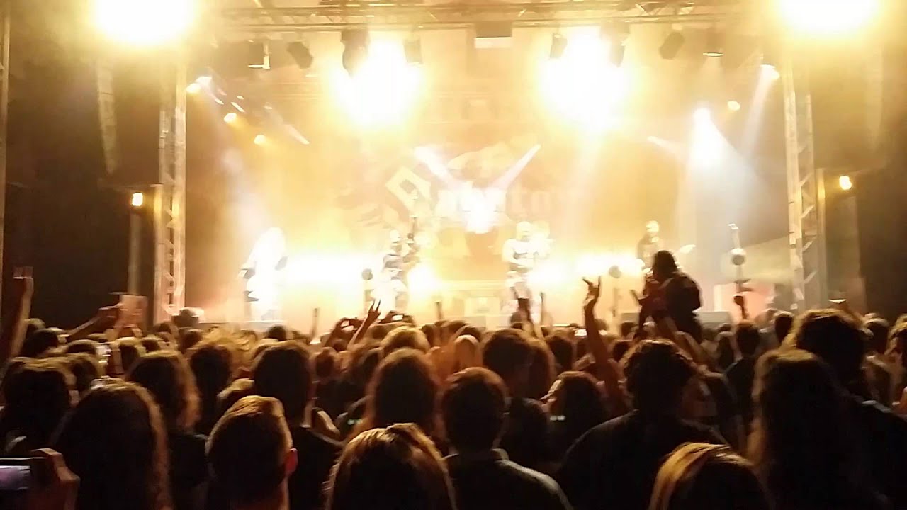 SABATON | Metal Crue (Live @ Estragon 2016, Bologna Italy) - YouTube