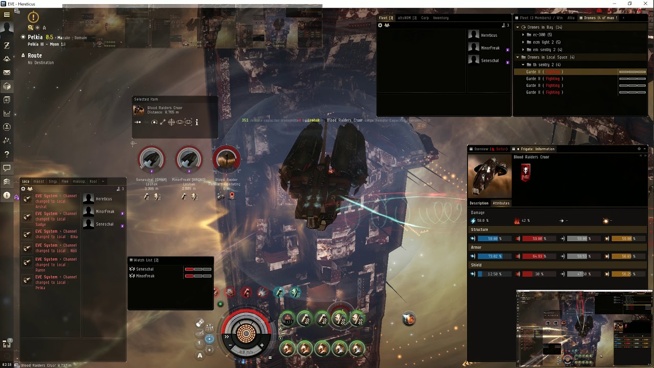 Eve online FOB leshak (test server final take) - YouTube