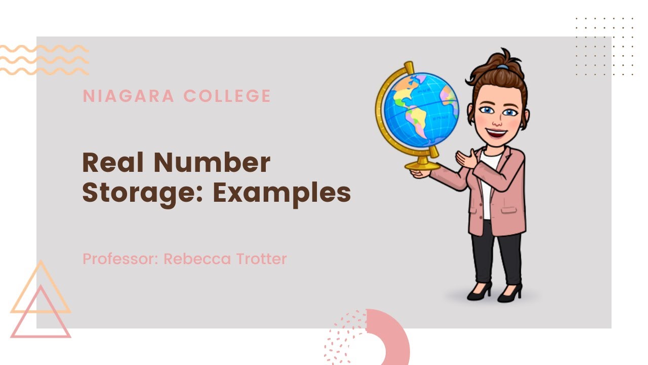 Real Number Storage Examples - YouTube