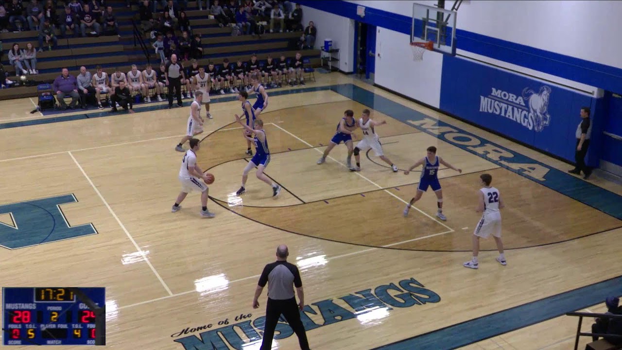Mora High School vs. Albany High School JV Mens' Basketball - YouTube