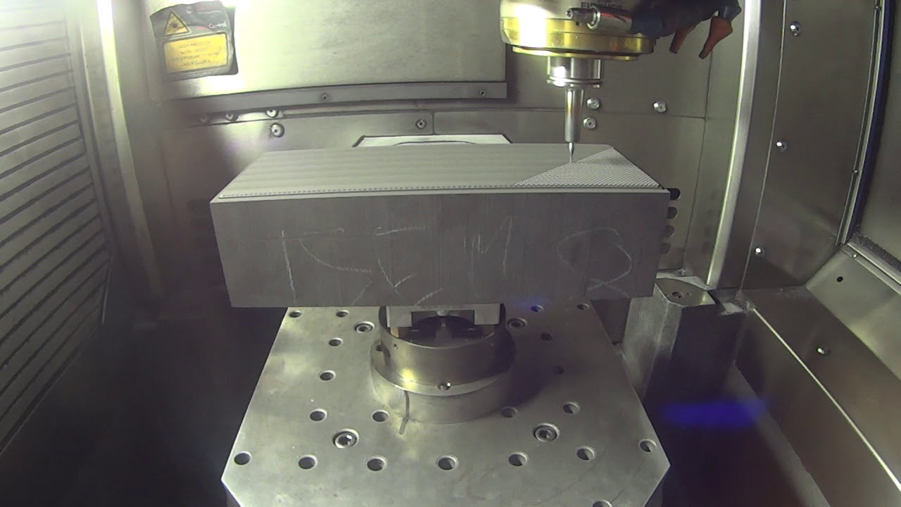 Graphite electrode milling PAGERO EDM - YouTube