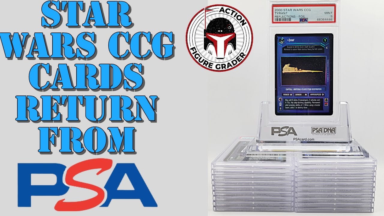 Star Wars CCG Trading Cards | PSA Returns - YouTube