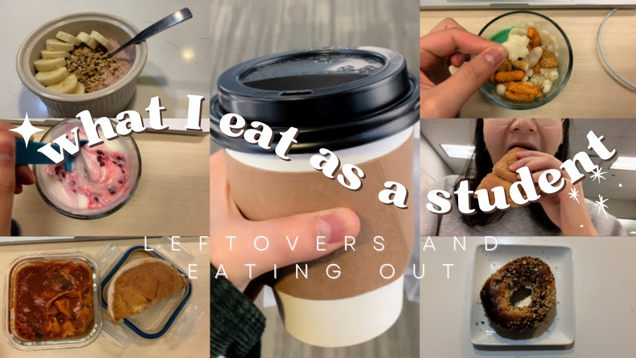 4 days of lunches and snacks + a full day of eating - YouTube