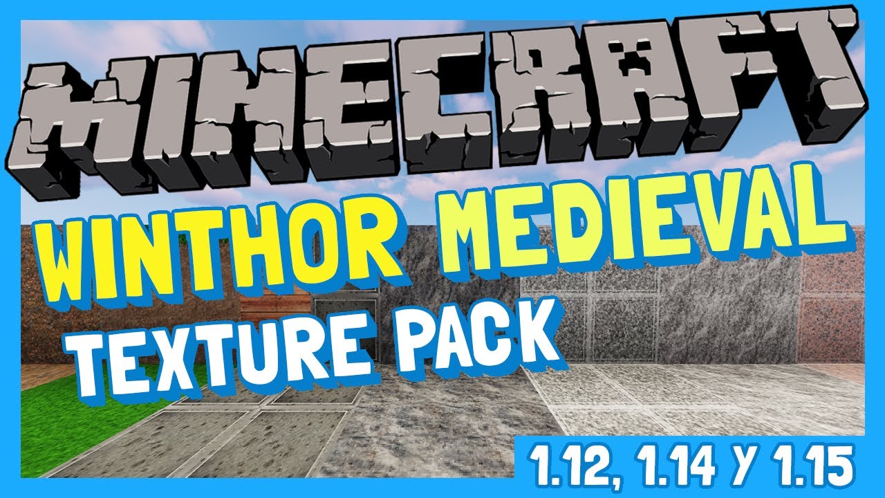 Winthor Medieval Texture Pack - Review - |1.15|1.14|1.12| - YouTube