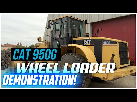 Caterpillar 950G wheel loader demonstration - YouTube