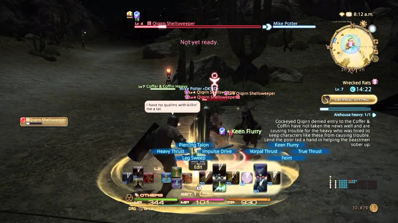 Final Fantasy XIV Test Video 2 - YouTube