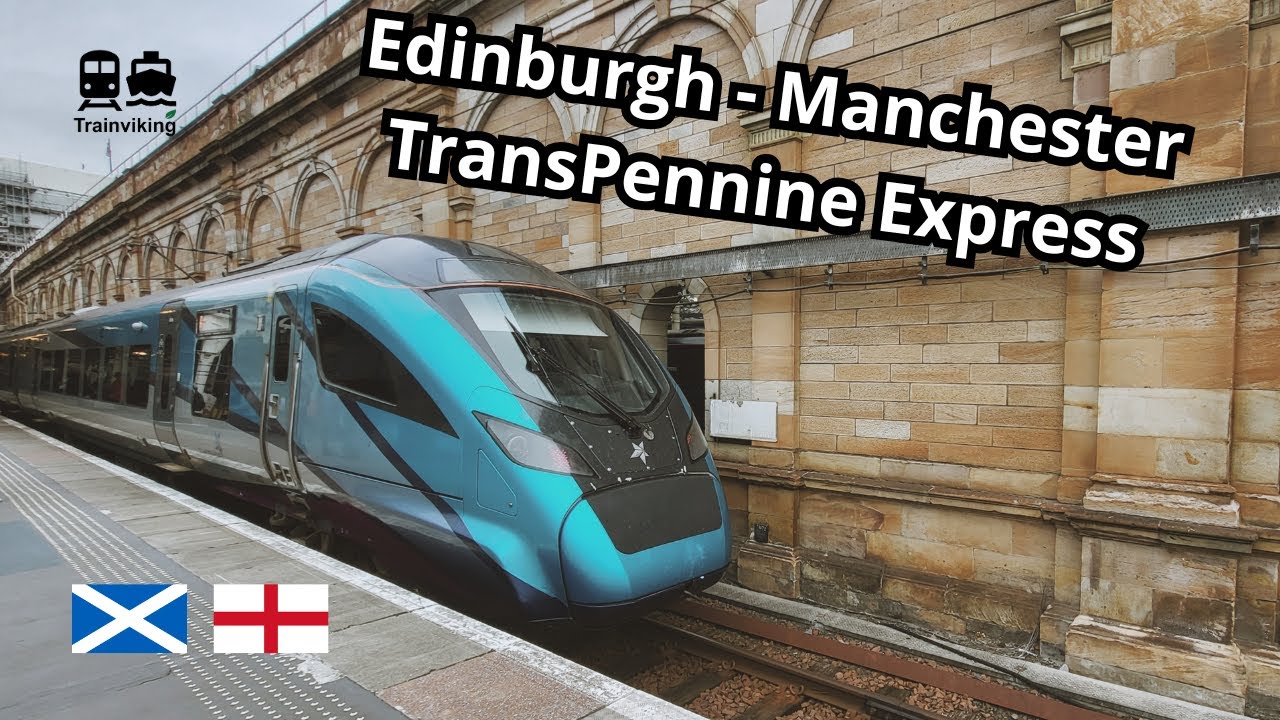 TransPennine Express Edinburgh - Manchester along the scenic part of ...