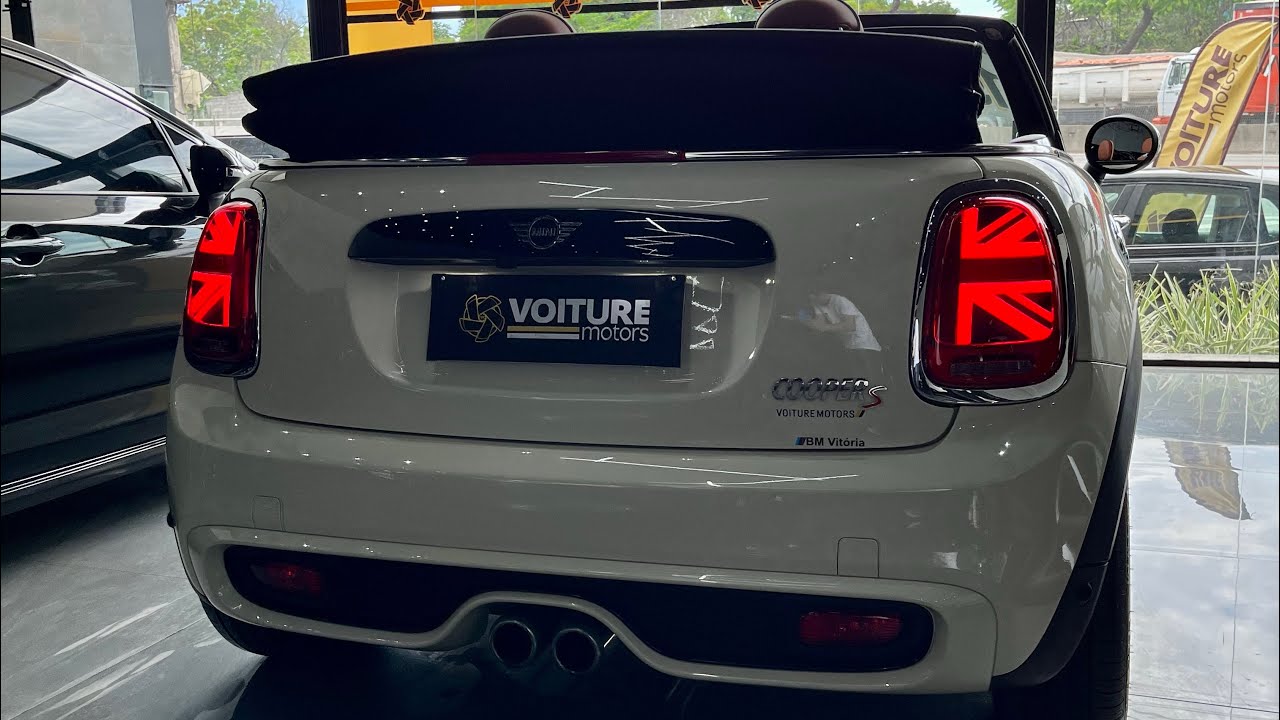 🚀🚀MINI COOPER S CONVERSÍVEL COM PREÇO DE JEEP COMPASS, APENAS 7 MIL KM ...