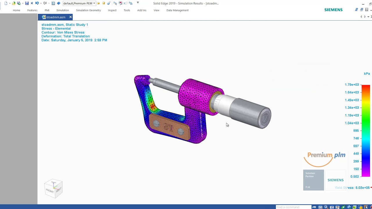 Solid Edge Trick and Tip: Simulation Workflow Overview - YouTube