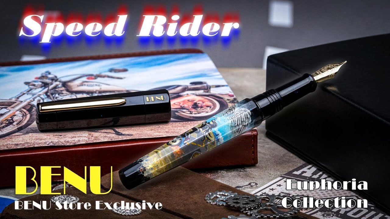 Speed Rider | Fountain pen | BENU Store Exclusive - YouTube