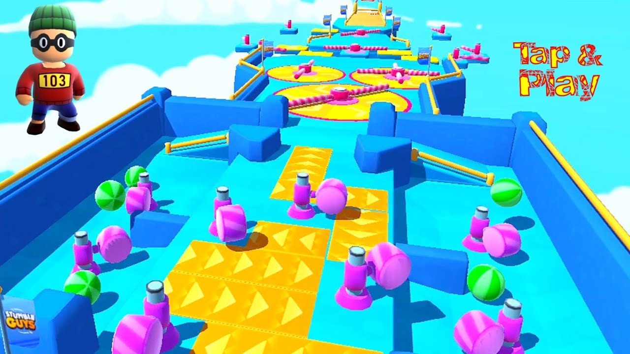 Stumble Guys Fall Guys Gameplay #1 Walkthrough All Levels Unlock ...