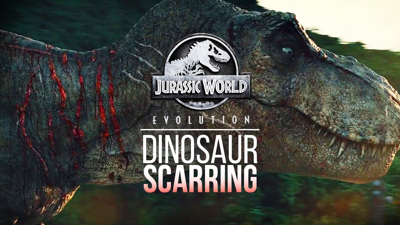 DINOSAURS SCAR FROM BATTLE! | Jurassic World: Evolution News - YouTube