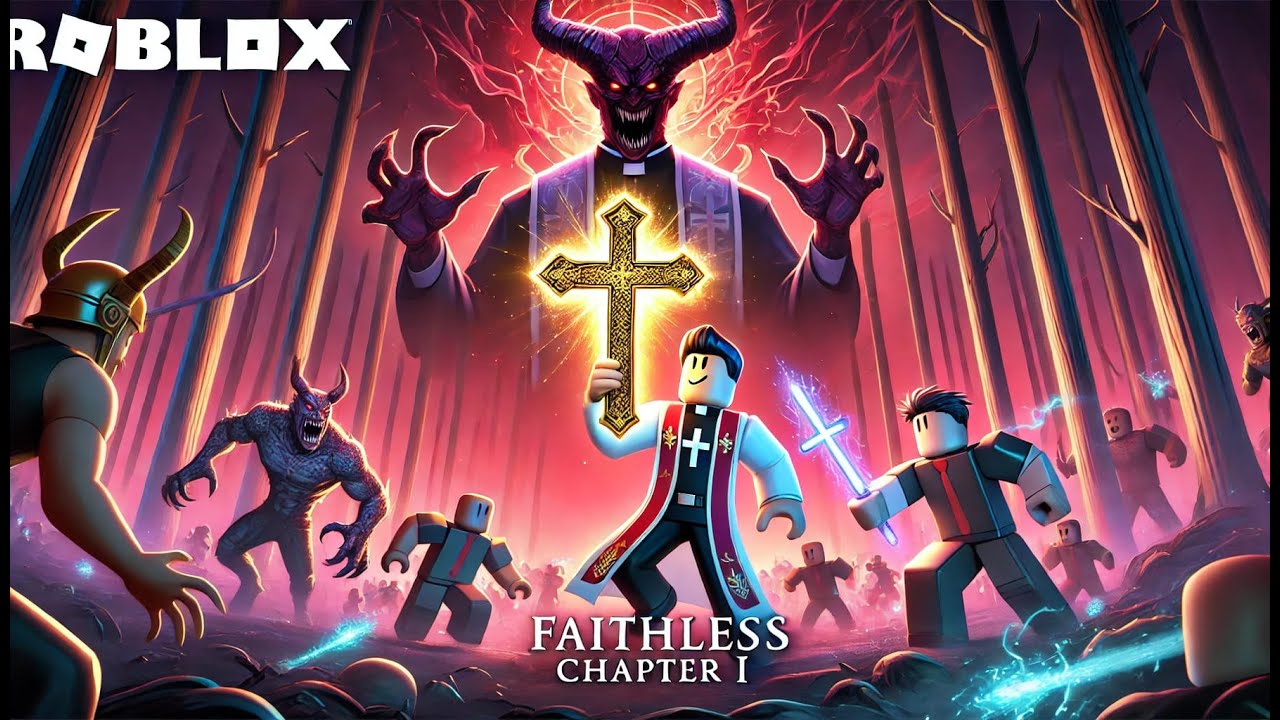 I Survived the HARDEST Horror Game on Roblox! (Faithless Chapter 1) 😮 ...