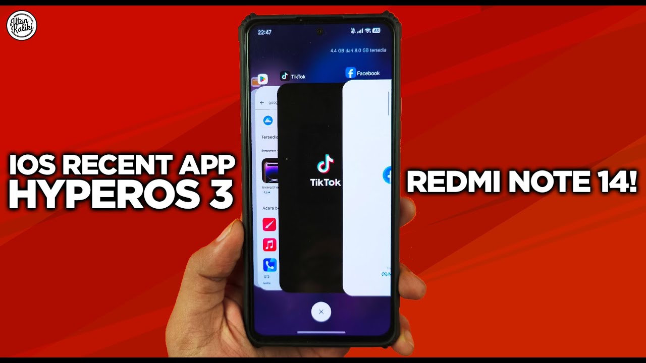 BARU! Cara Pasang IOS Recent App HyperOS 3 Redmi Note 14 Tanpa ROOT ...