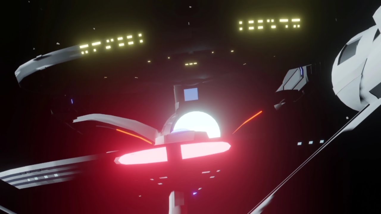 "Something similar to Star Trek: ID" Vengeance (Fan redesign) vs Enterprise (Fan Redesign) scene ...