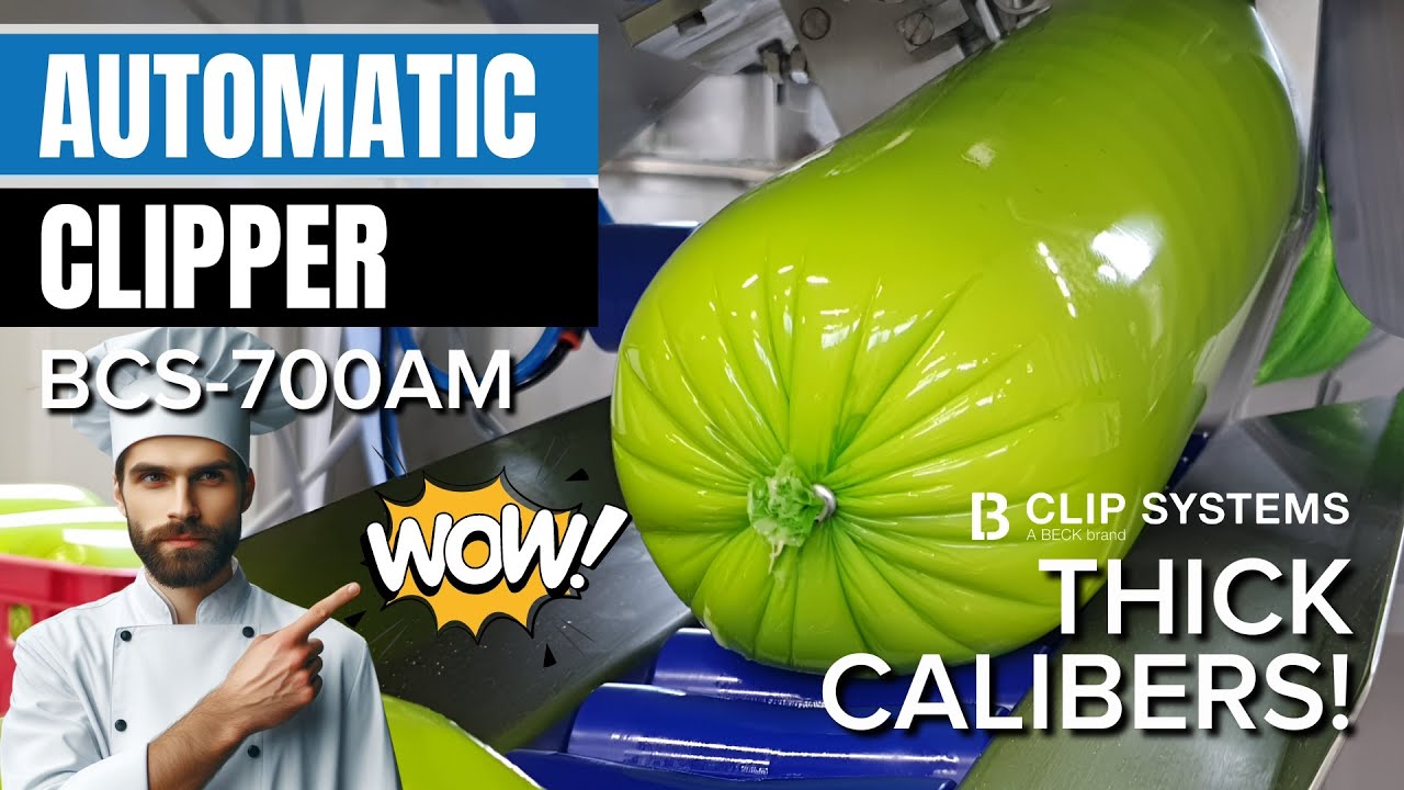 Automatic clipper__BCS-700AM __Thick calibers__BECK Clip Systems - YouTube