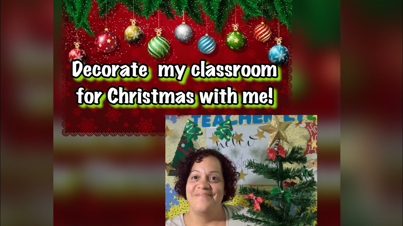 VIPKID || Decorate My Classroom for Christmas with Me! - YouTube