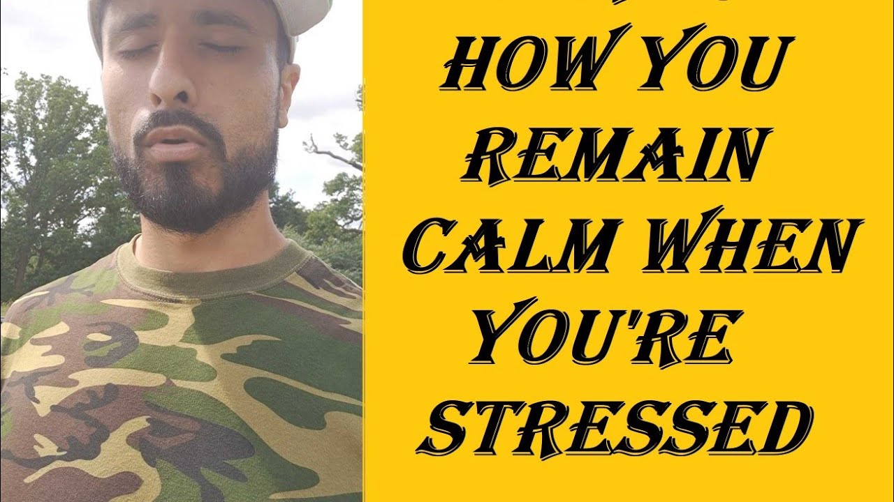 Here's How To Be Calm When You're Stressed by Mind Matters - YouTube