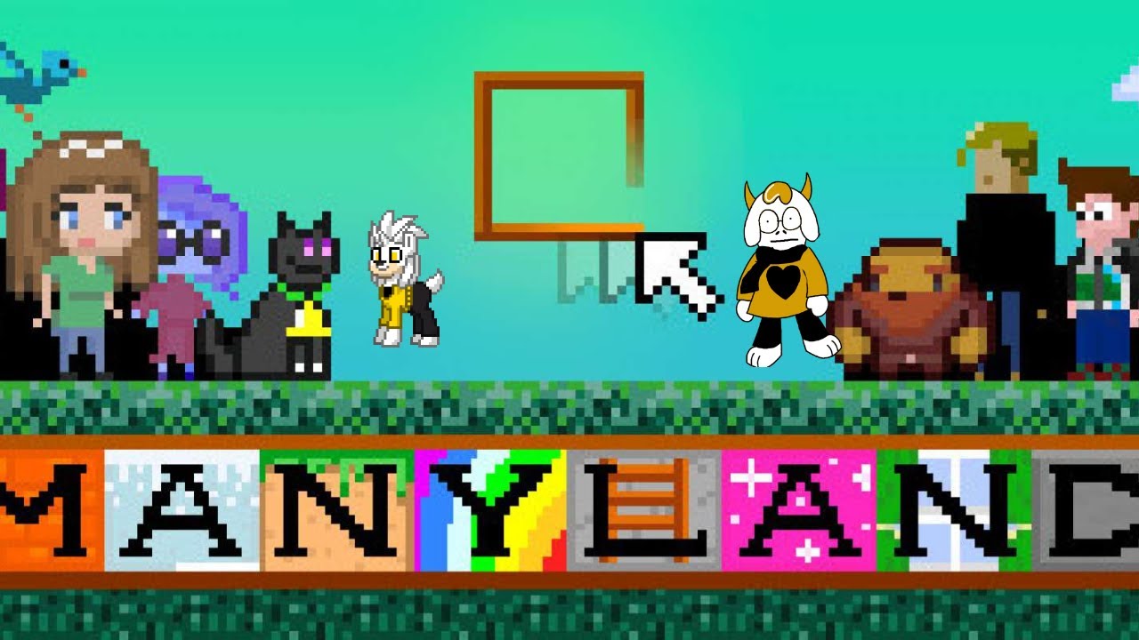 World Of Pixels Manyland Gameplay - YouTube