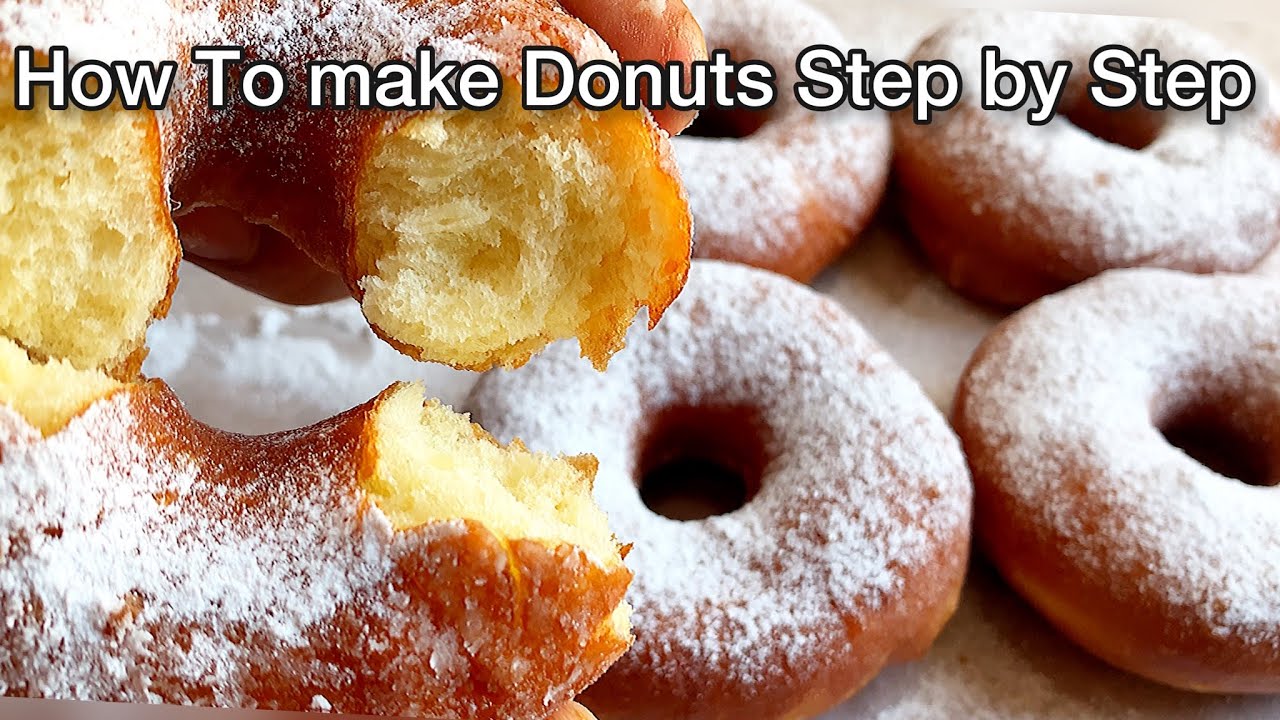 Donut Recipe | How To make Donuts Step by Step | Homemade Donuts Recipe ...