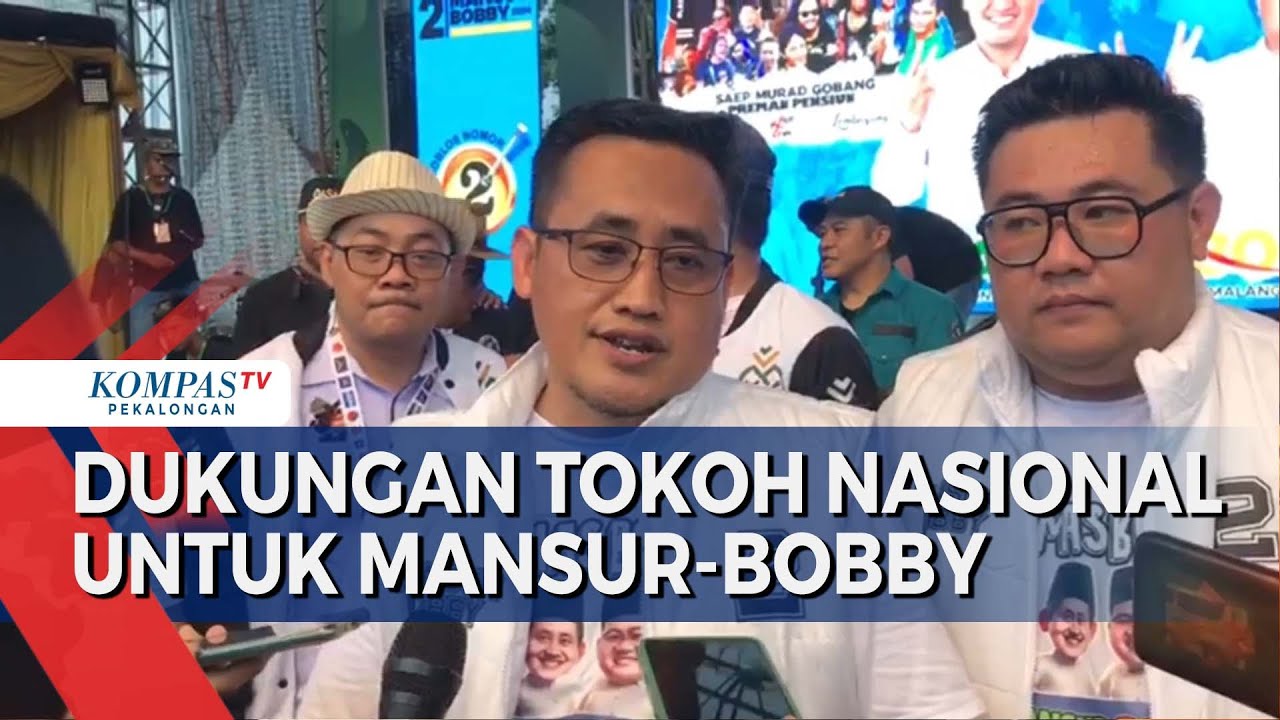 Mansur-Bobby Gelar Pesta Rakyat, Dapat Dukungan Tokoh Nasional - YouTube