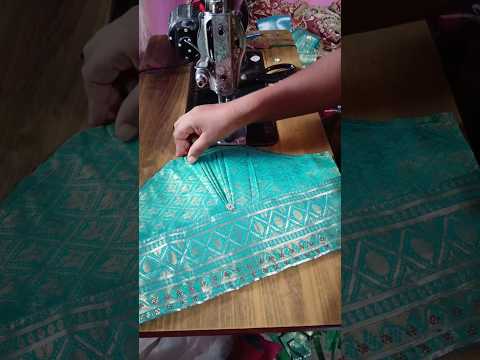 simple puff hands design stitching and cutting video - YouTube