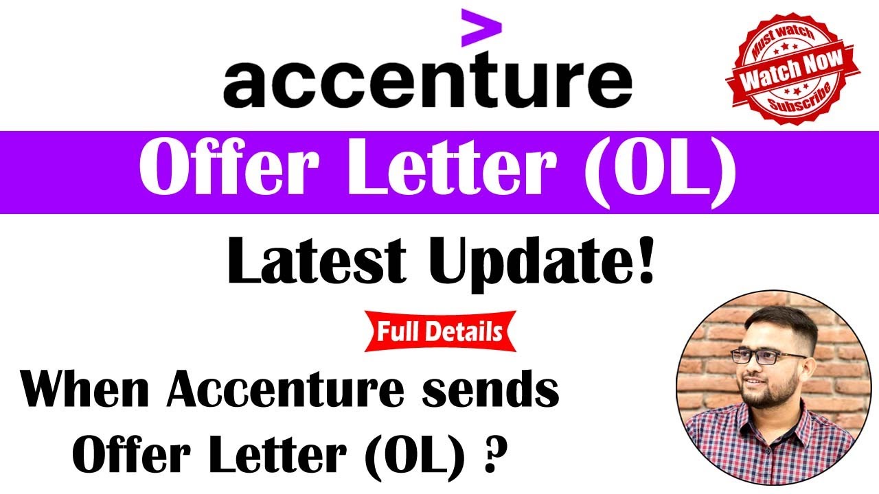 Accenture Offer Letter | When accenture release offer letter? | When ...