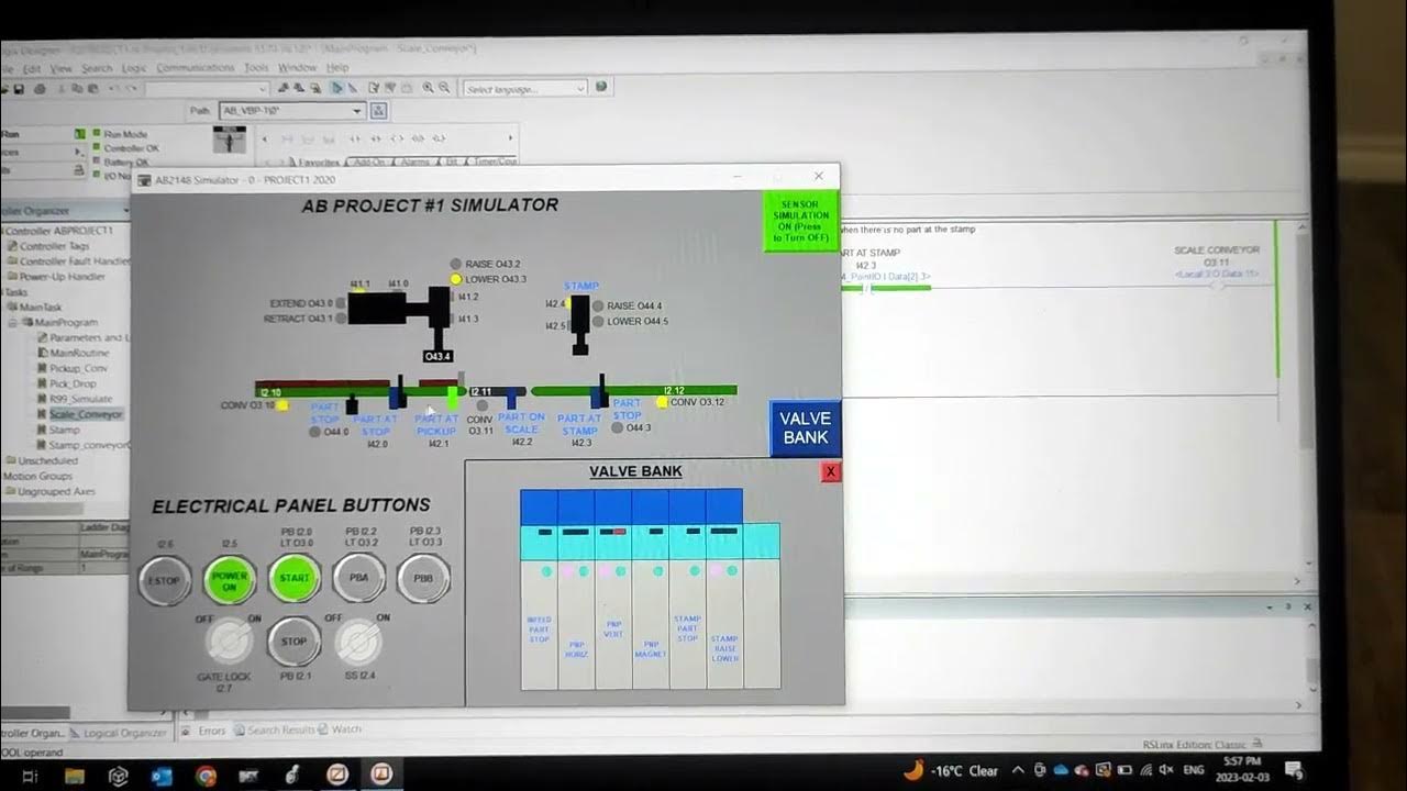 PLC Project 1 Video Demonstration - YouTube