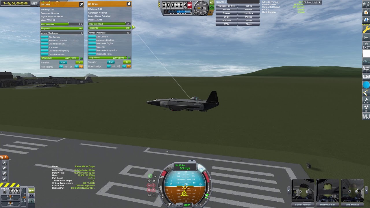 KSP Unofficial GNdrive Fixes Icluding Working Hover Action Group Toggle ...
