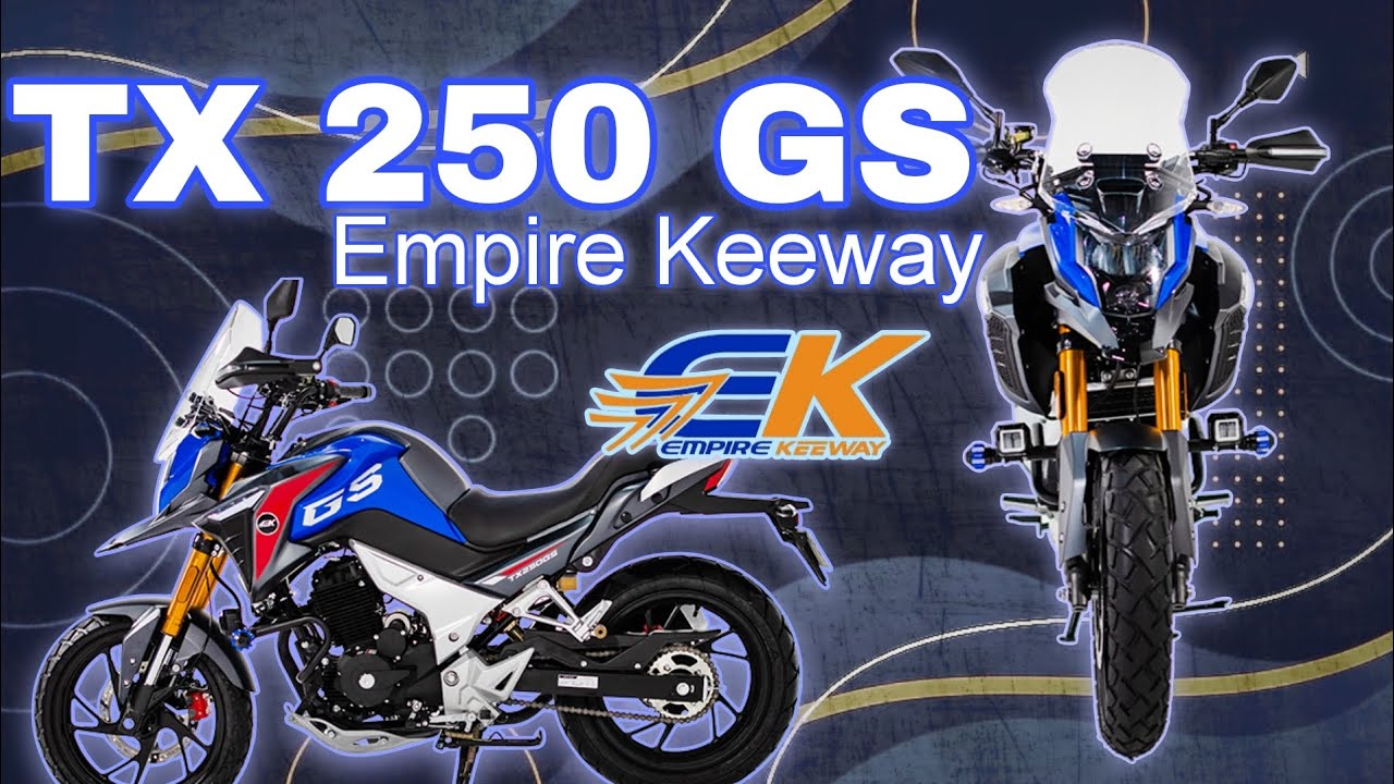 TX 250 GS Empire Keeway moto nueva Venezuela 🇻🇪 - YouTube