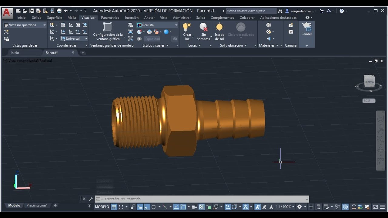 Como aplicar, modificar, crear materiales a sólidos. Como ajustar la ...