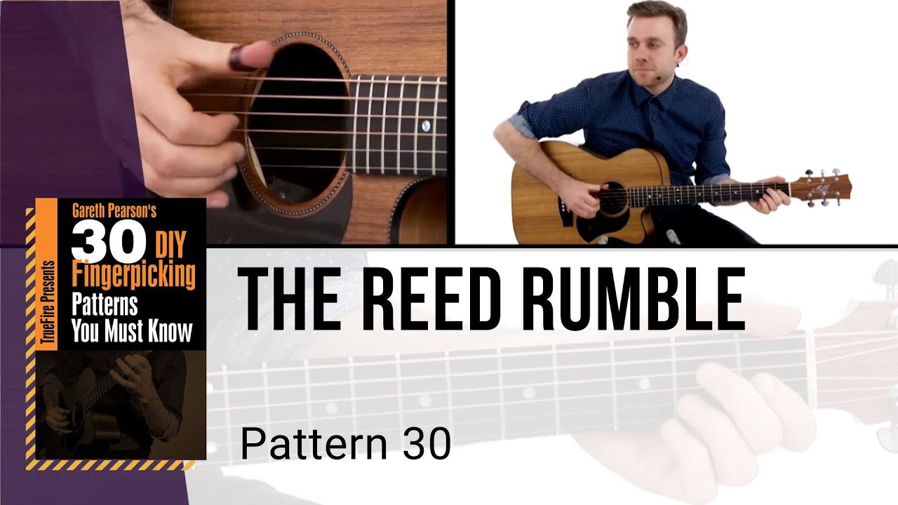 🎸 Gareth Pearson Guitar Lesson - The Reed Rumble - Pattern 30 ...