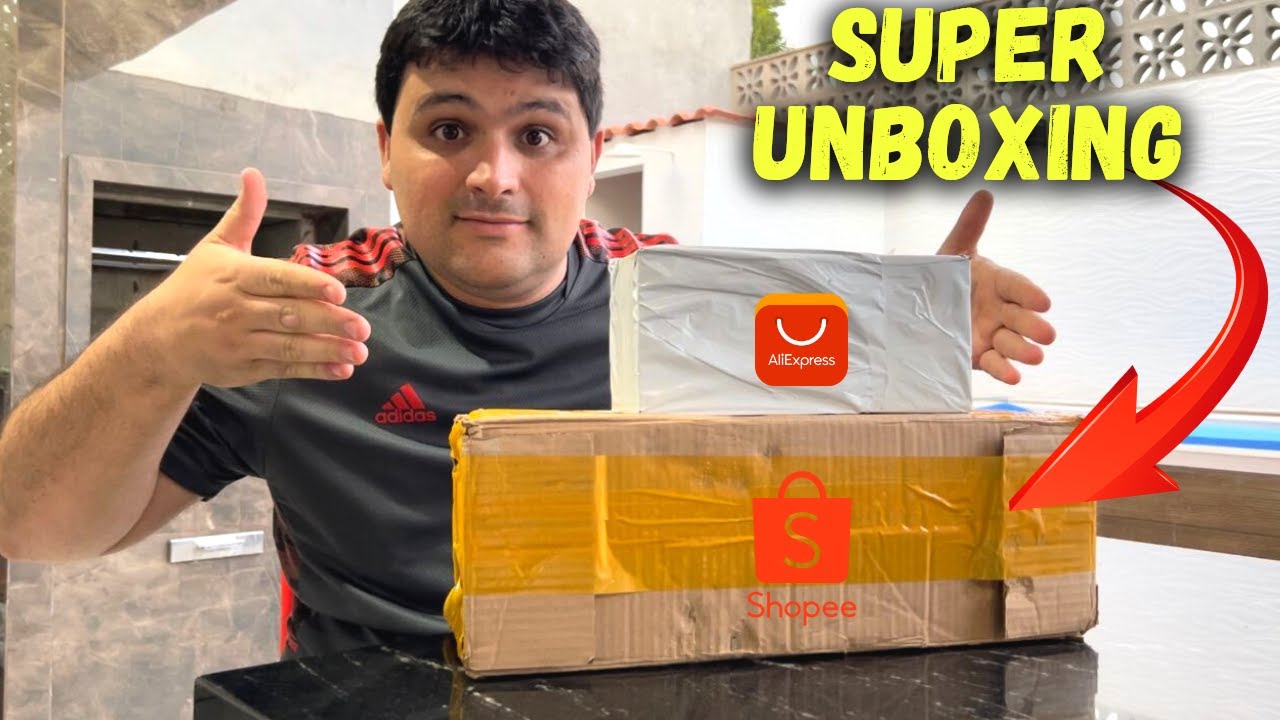 SUPER UNBOXING SHOPEE E ALIEXPRESS PRA GANHAR DINHEIRO - YouTube