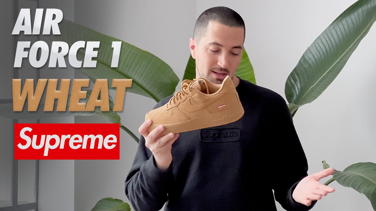 ¿POR QUÉ LAS AIR FORCE 1 'WHEAT / FLAX' DE SUPREME SON UN GRAN PAR PARA ...