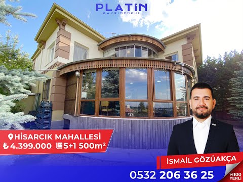 PLATİN TV | HİSARCIKTA ÖNÜ FULL AÇIK 5+1 230 M2 2KAT MÜSTAKİL VİLLA