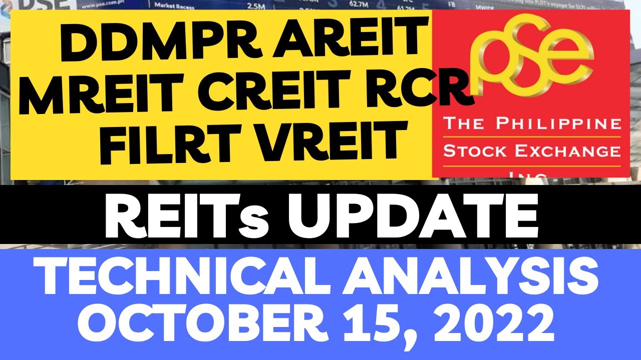 Saturday Update, DDMPR AREIT MREIT CREIT FILRT VREIT RCR : Big Picture ...