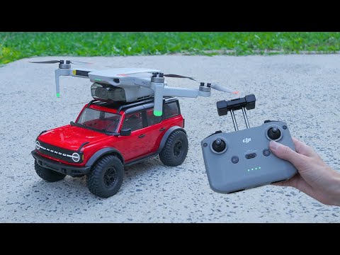 Experiment: Drone Instead of The Engine in a Truck