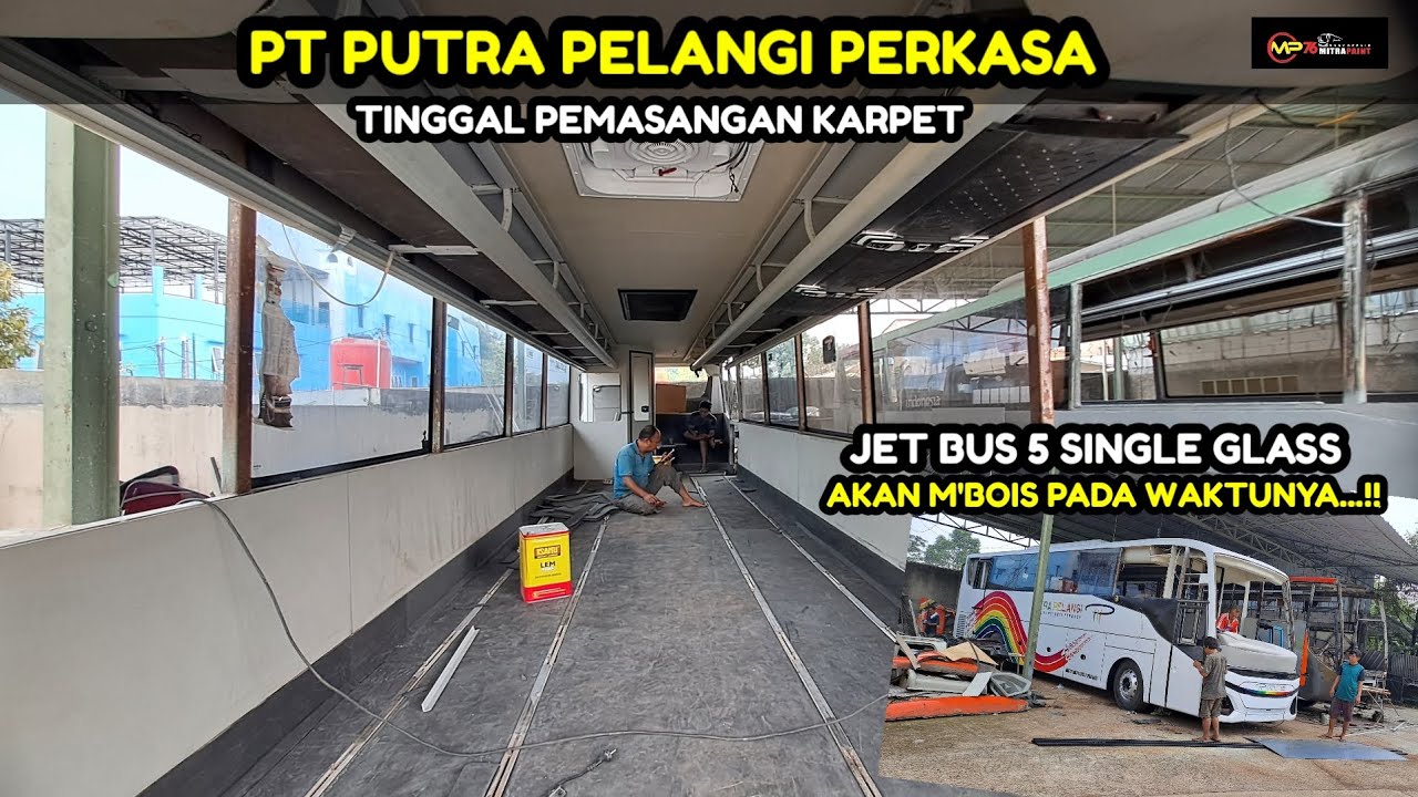 PT PUTRA PELANGI PERKASA JB 5 SINGLE GLASS TINGGAL PEMASANGAN KARPET ...