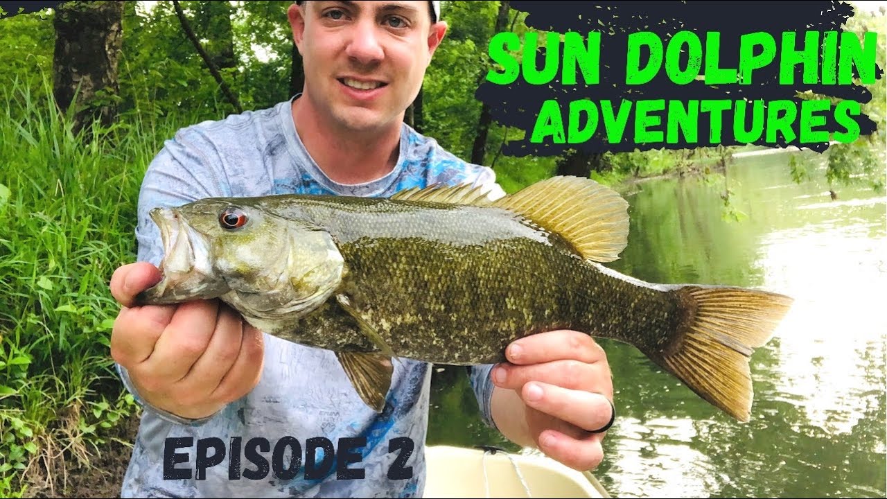 Sun Dolphin American 12 Jon Boat Adventures // Chunks Were Pulled In ...
