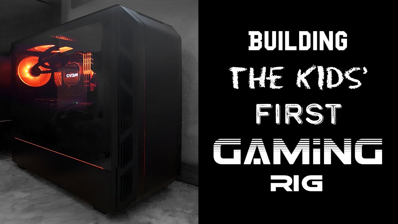 Building the Kids' first Gaming Rig...or "school computer" as we say ...