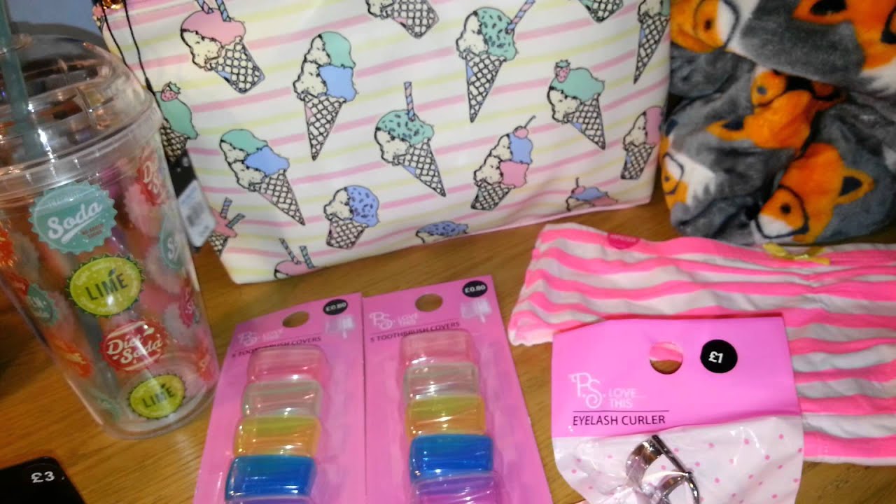 Sam's 99p & Primark Haul | Scatty C - YouTube